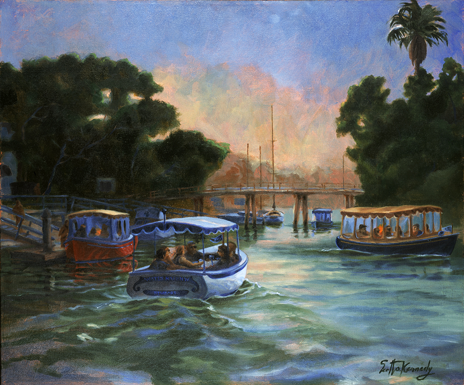 Duffy Boats | Art by Scott Kennedy
