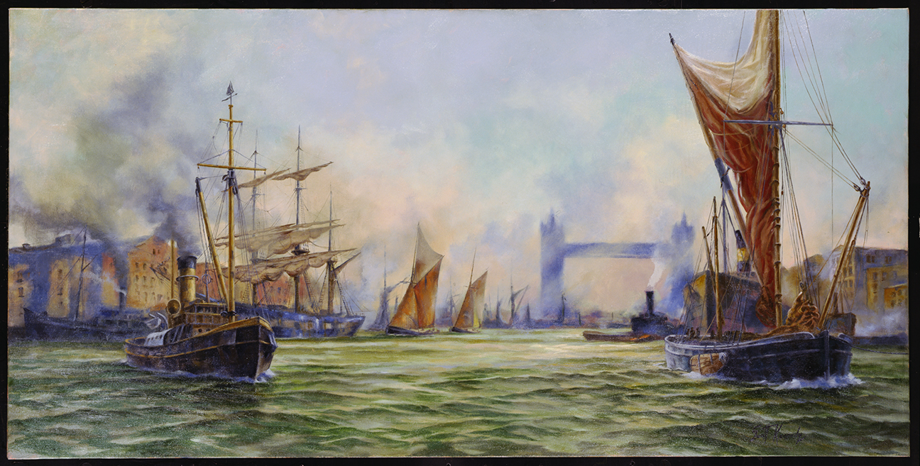 River Thames in London | Art by Scott Kennedy